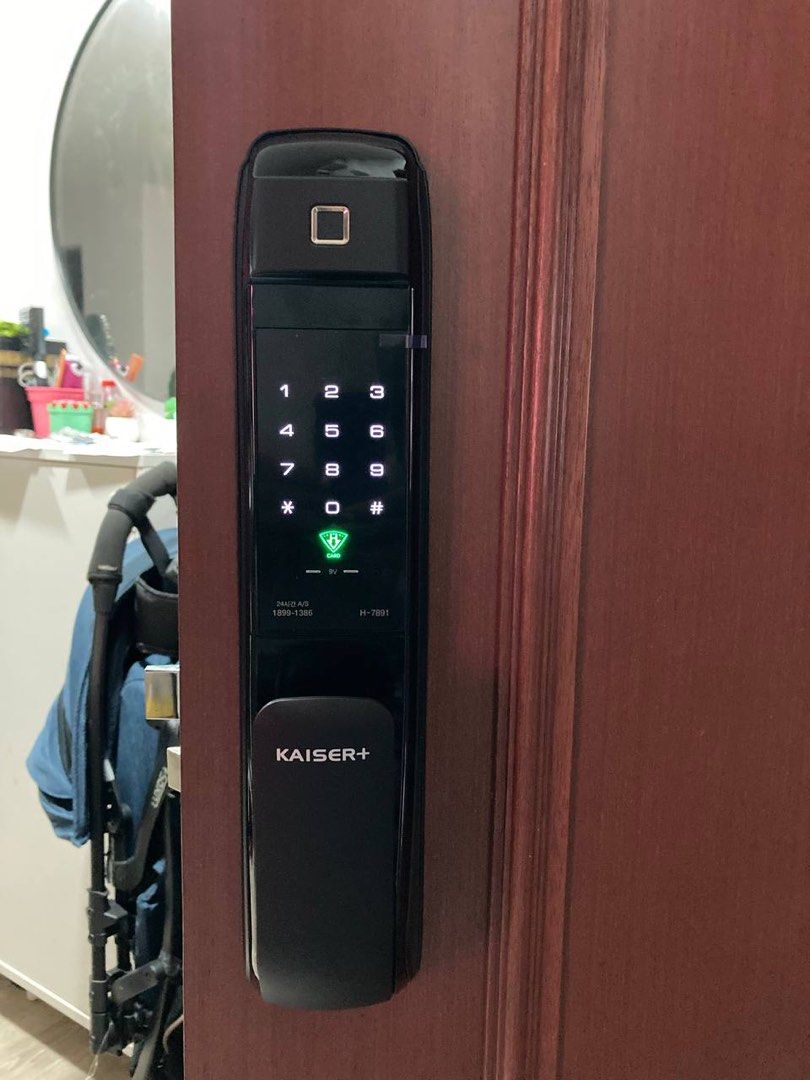 Kaiser+ synchronized digital lock, Furniture & Home Living, Security ...