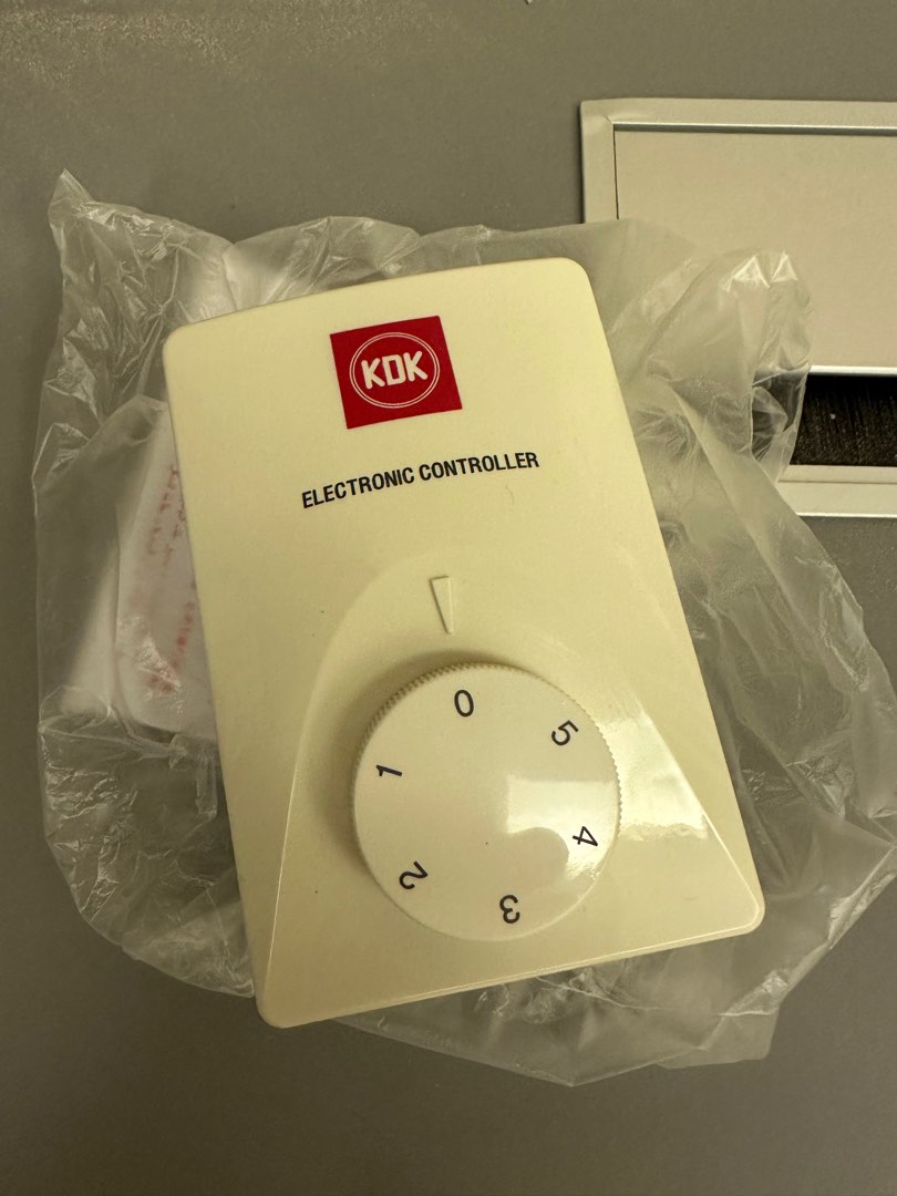 KDK ceiling fan 3 speed regulator BNIP, Furniture & Home Living ...