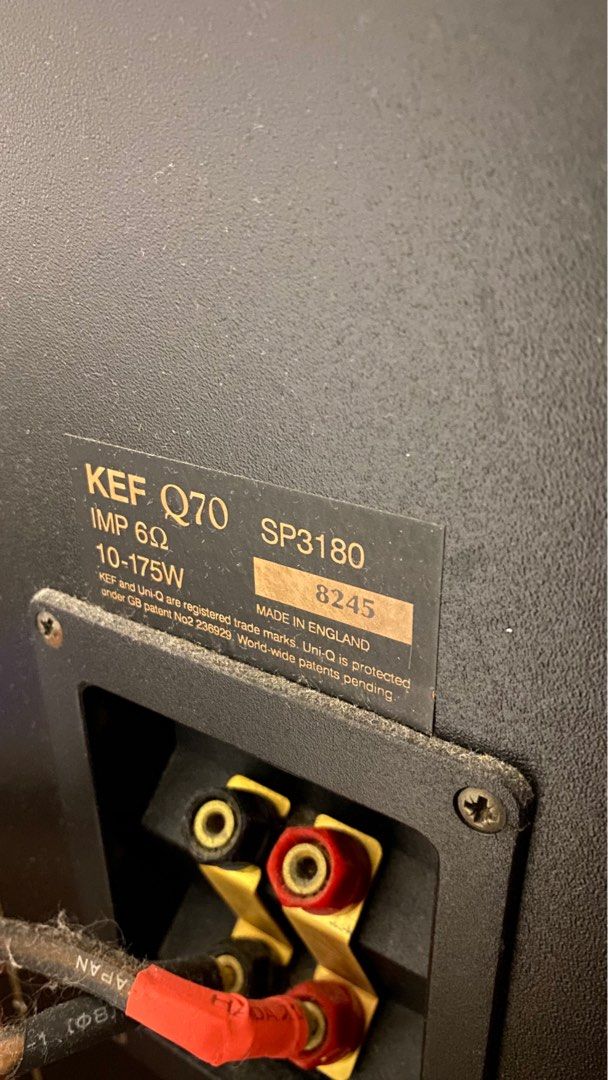 KEF Q70, 音響器材, Soundbar、揚聲器、藍牙喇叭、耳擴 - Carousell