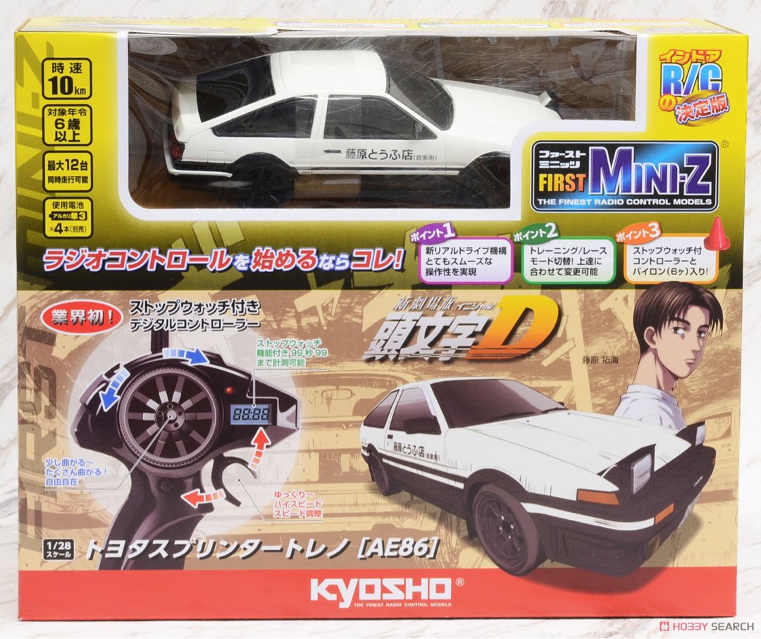 Kyosho Mini Z Initial D Toyota AE86, Hobbies & Toys, Toys & Games on ...
