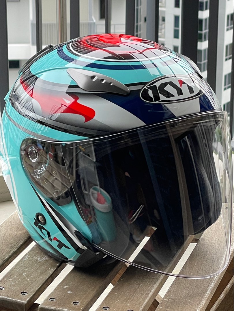 Kyt Helmet , Motorcycles, Motorcycle Apparel on Carousell