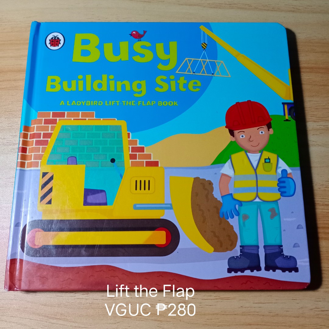 Ladybird Busy Building Site Lift the Flap Boardbook, Hobbies & Toys, Books & Magazines, Children ...