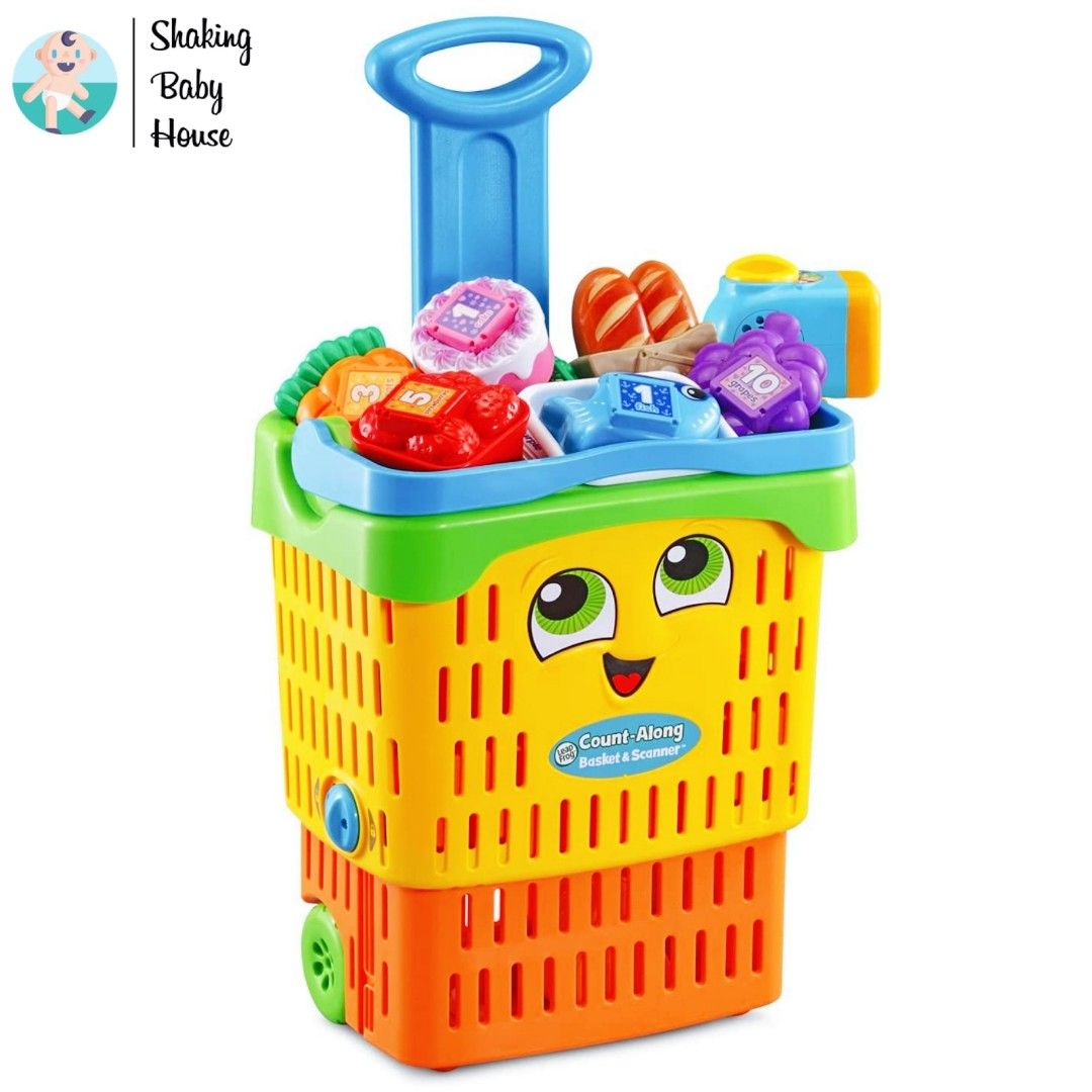 LeapFrog Count-Along Basket and Scanner, Babies & Kids, Infant Playtime ...