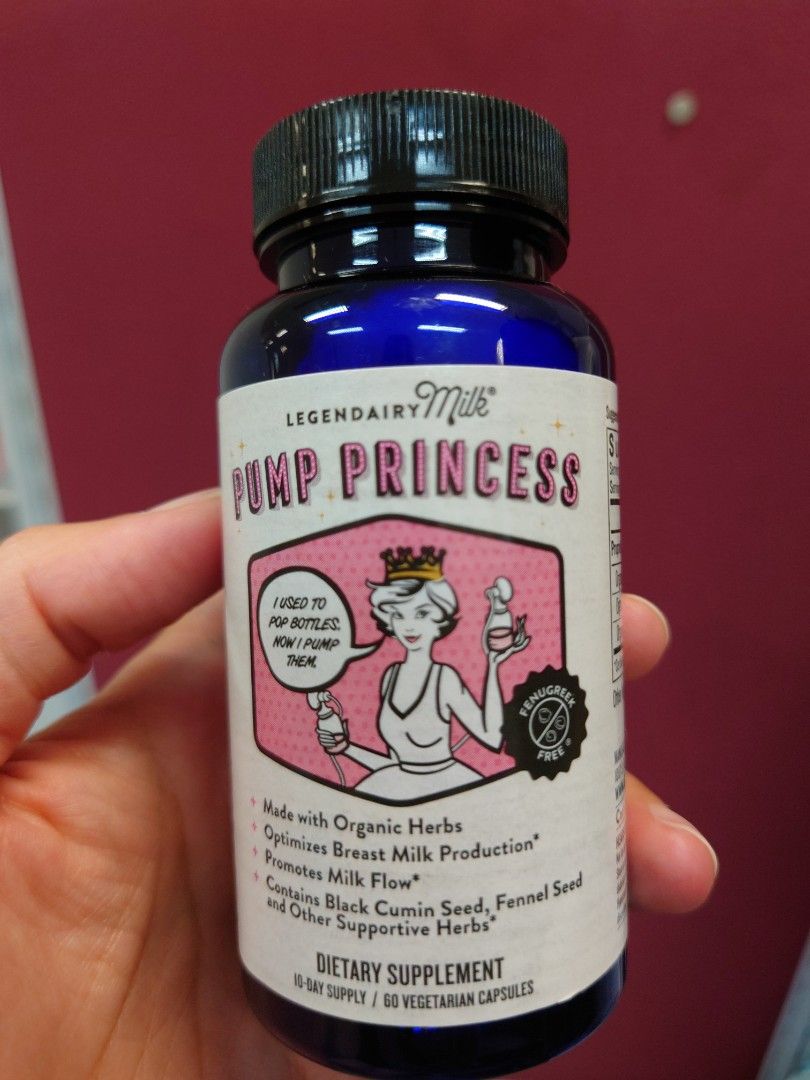 Legendairy Milk pump princess, Health & Nutrition, Health Supplements ...