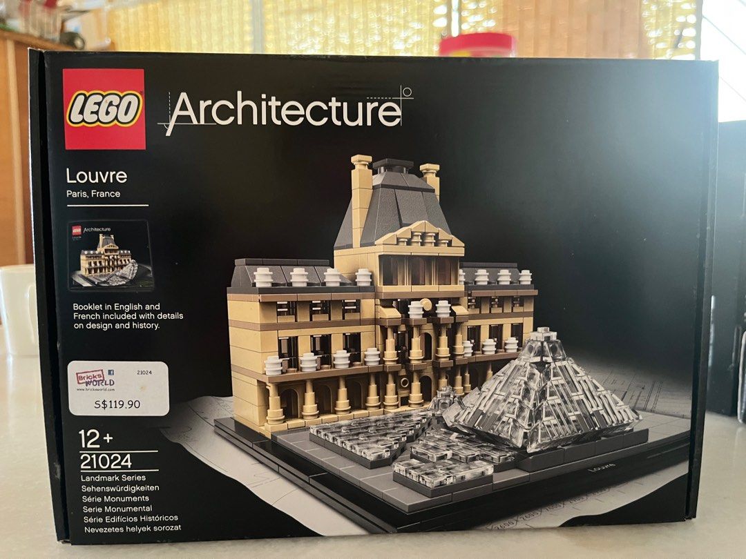 LEGO 21024 Louvre, Hobbies & Toys, Toys & Games on Carousell