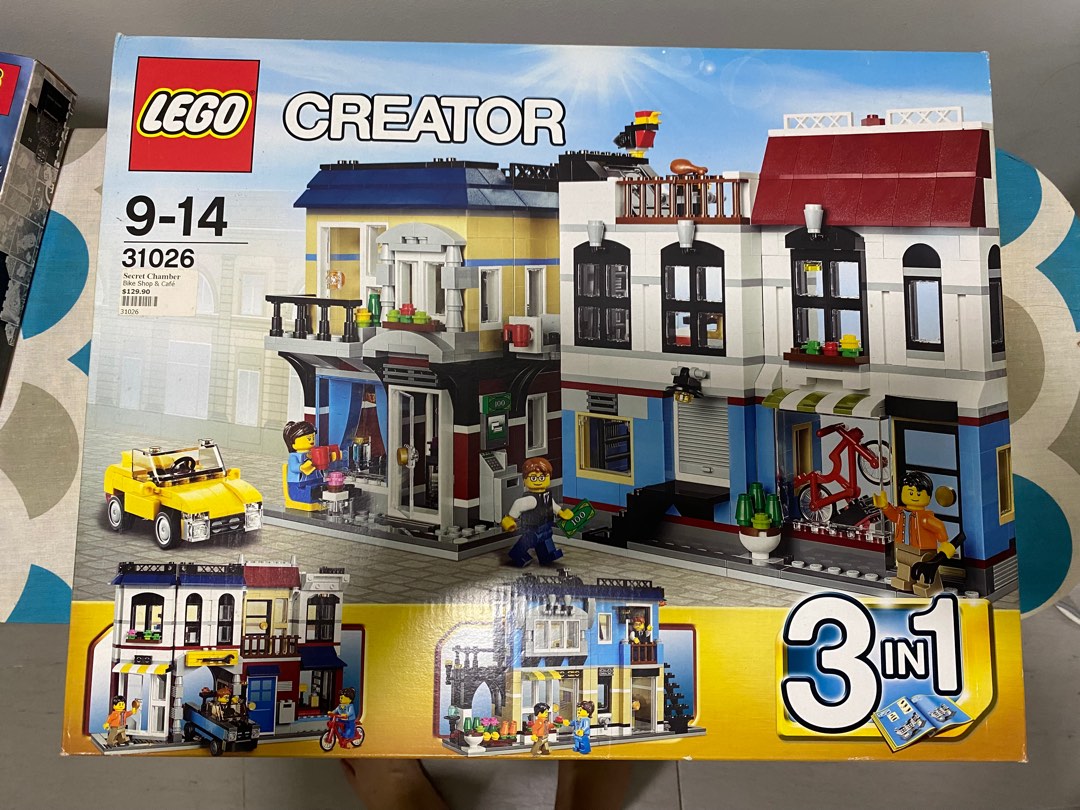 LEGO 31026 Bike Shop & Cafe, Hobbies & Toys, Toys & Games on Carousell