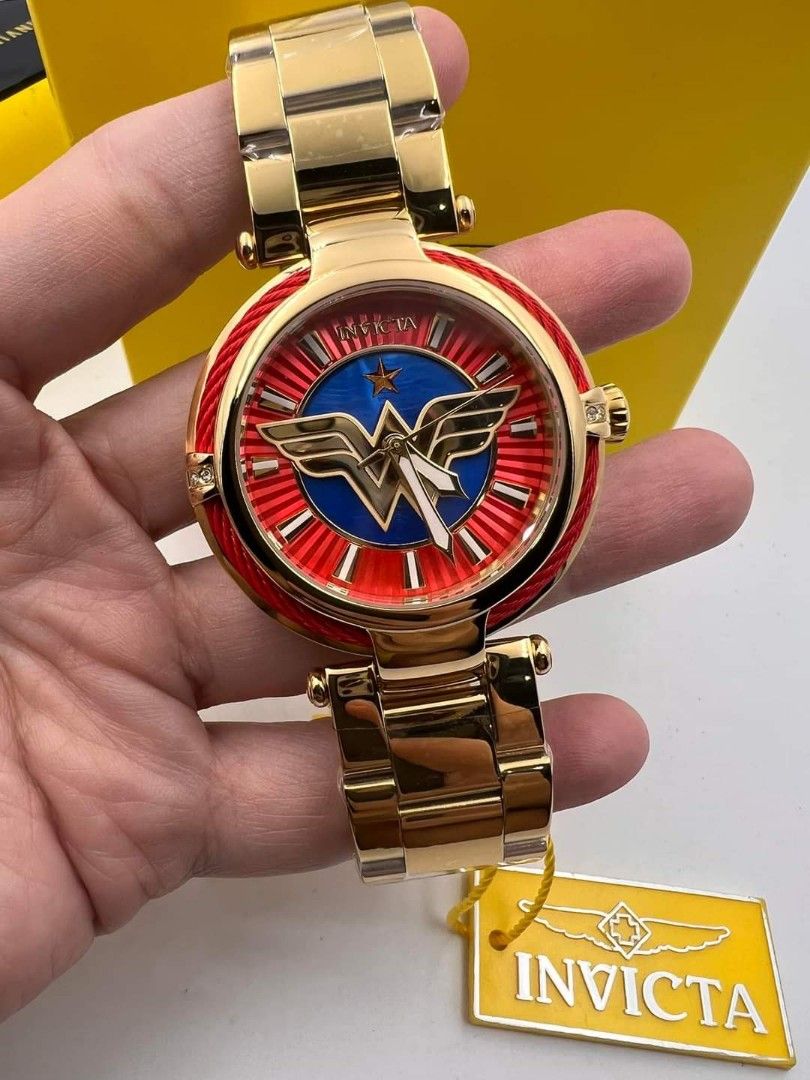 LIMITED EDITION INVICTA WONDER WOMAN 40mm, Women's Fashion, Watches ...