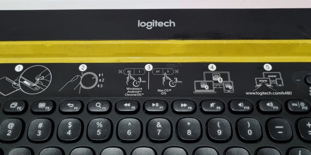Logitech K480 Bluetooth Keyboard Computers And Tech Parts And Accessories Computer Keyboard On