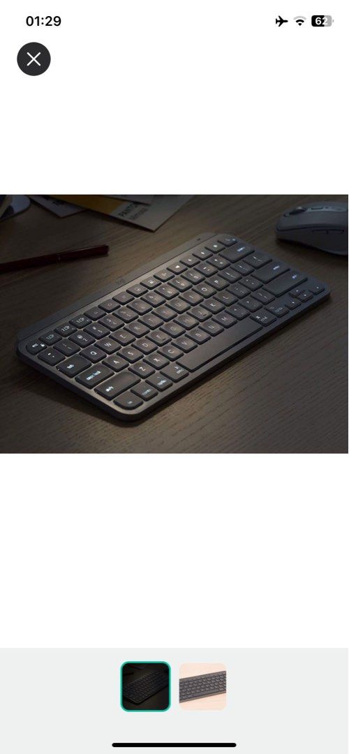 (BNIB) Logitech MX Keys Mini [Graphite], Computers & Tech, Parts ...