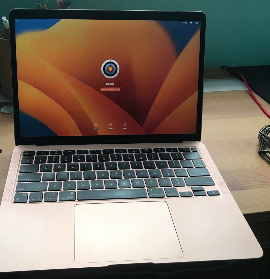 MacBook Air (Gold Colour) 2020, Computers & Tech, Laptops & Notebooks ...