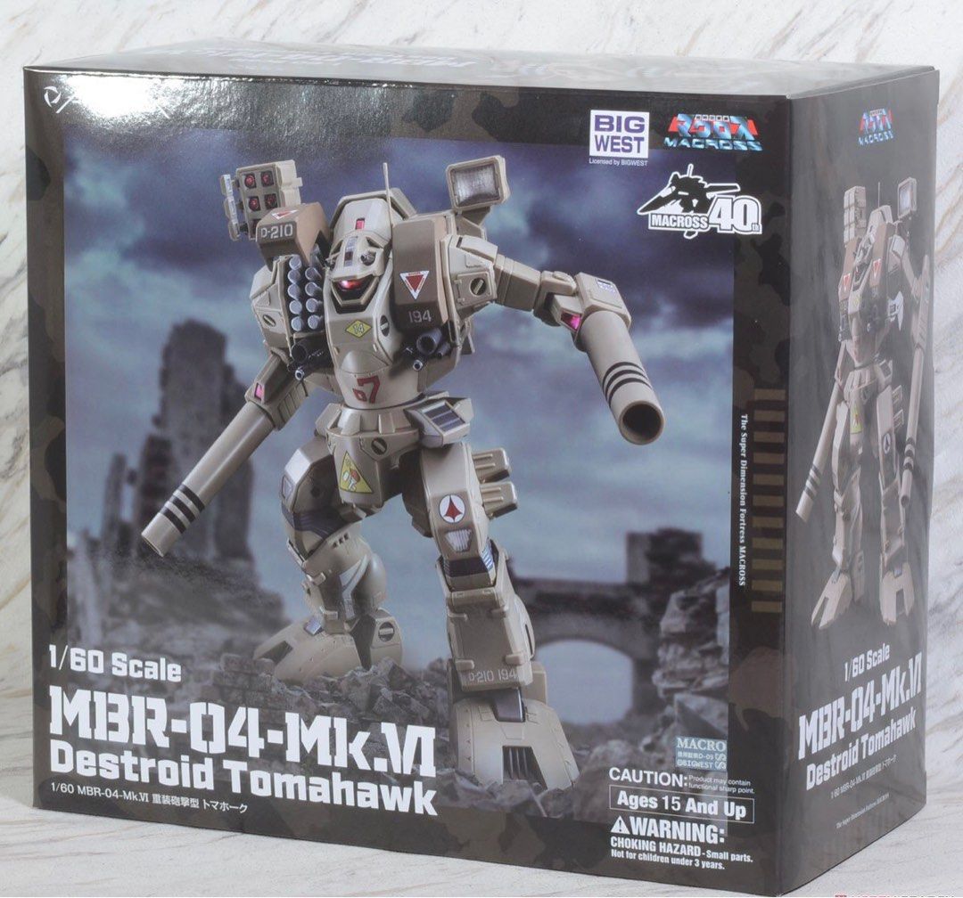 MACROSS ARCADIA 1/60 MBR-04-Mk.IV Destroid Tomahawk (Completed), Hobbies & Toys, Toys & Games on ...
