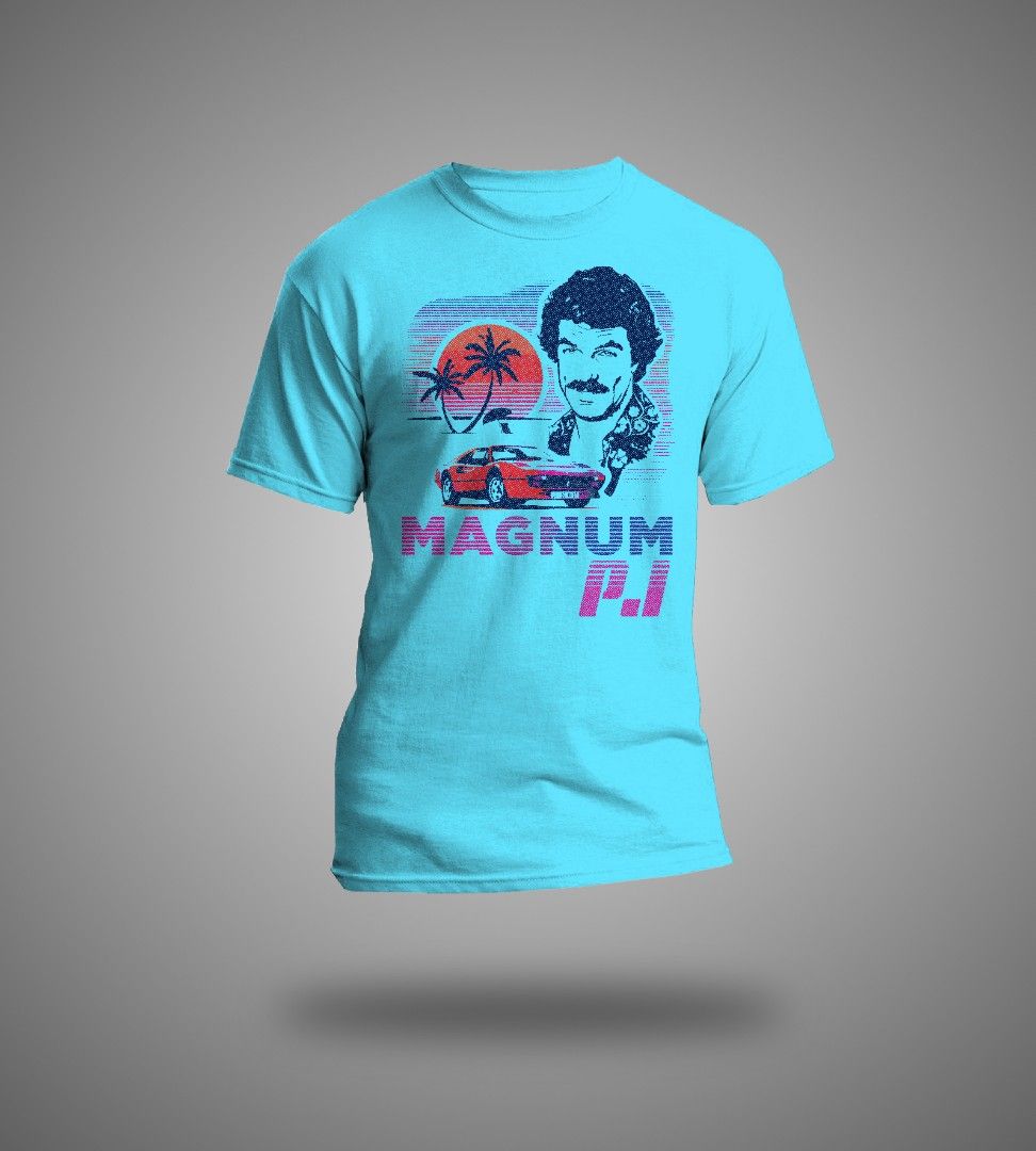 Magnum P.I Vintage T Shirt, Men's Fashion, Tops & Sets, Tshirts & Polo ...