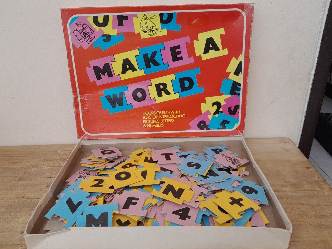 Make A Word Game, Hobbies & Toys, Toys & Games on Carousell