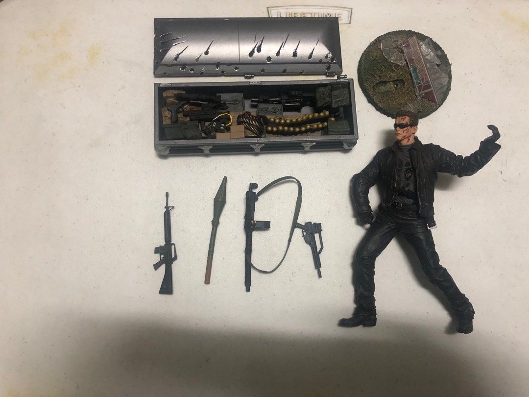 Mcfarlane Terminator and casket loose, Hobbies & Toys, Toys & Games on ...