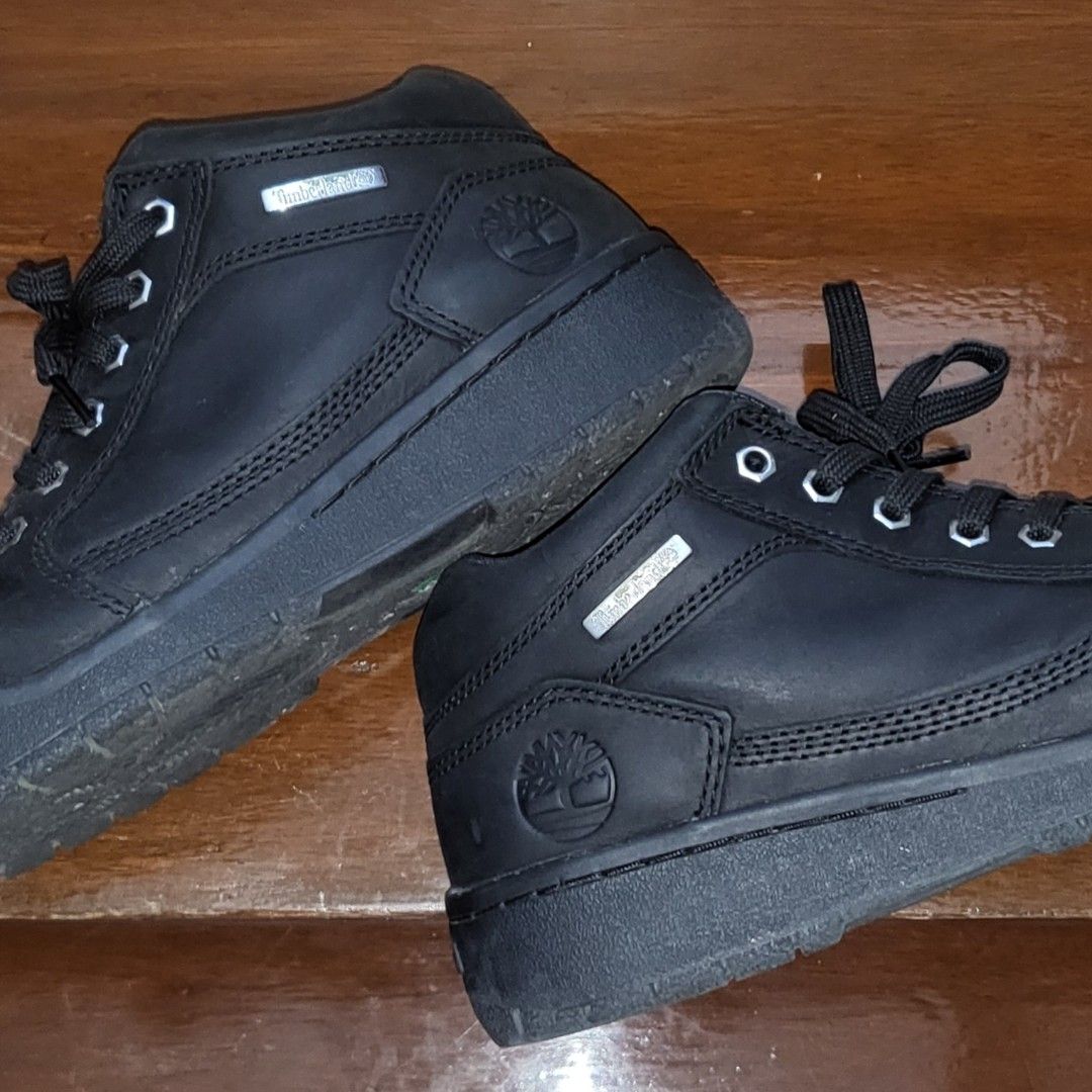 Men's Timberland low cut leather boots US 8.5, Men's Fashion, Footwear ...