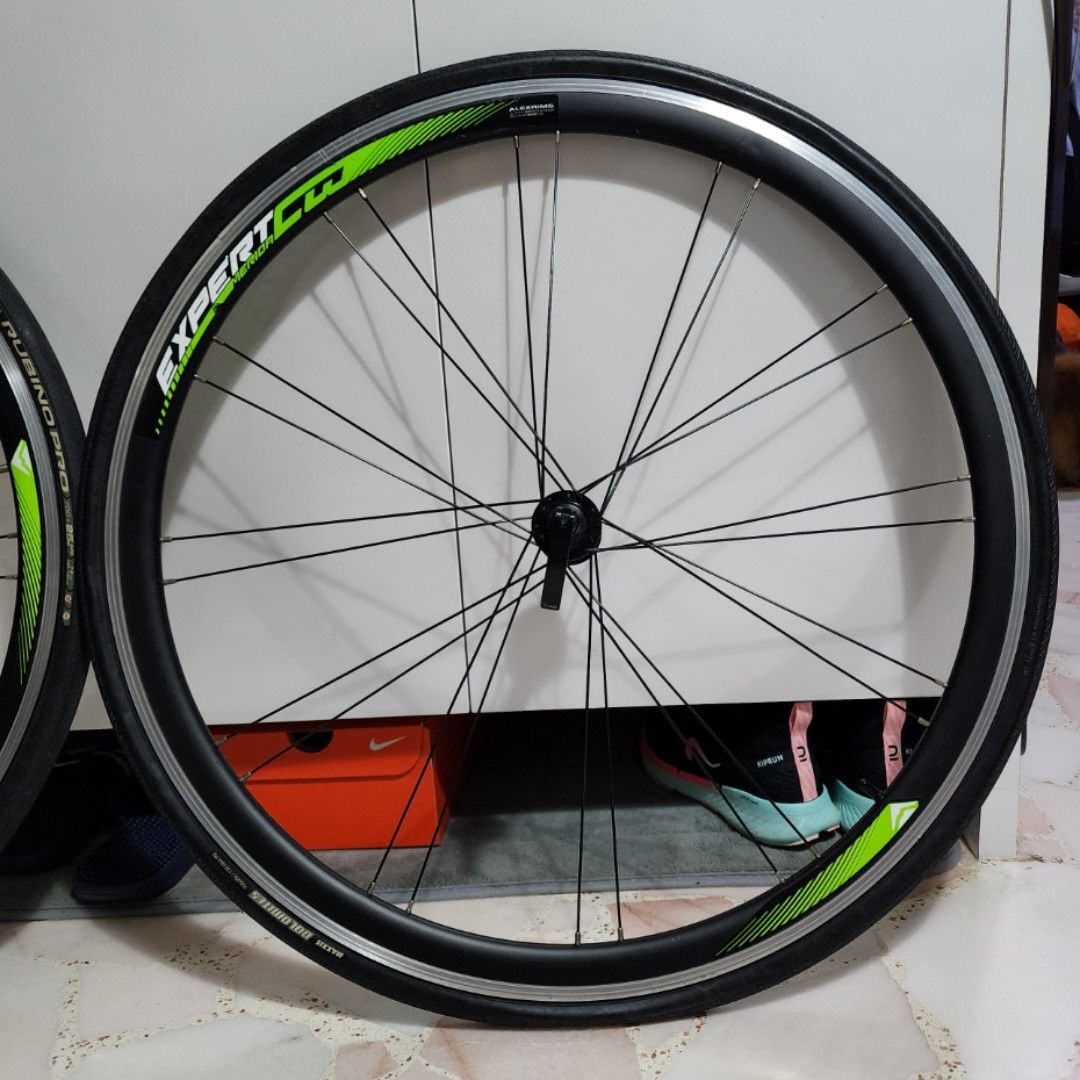 Merida expert CW alloy/aluminium training wheelset, Sports Equipment ...