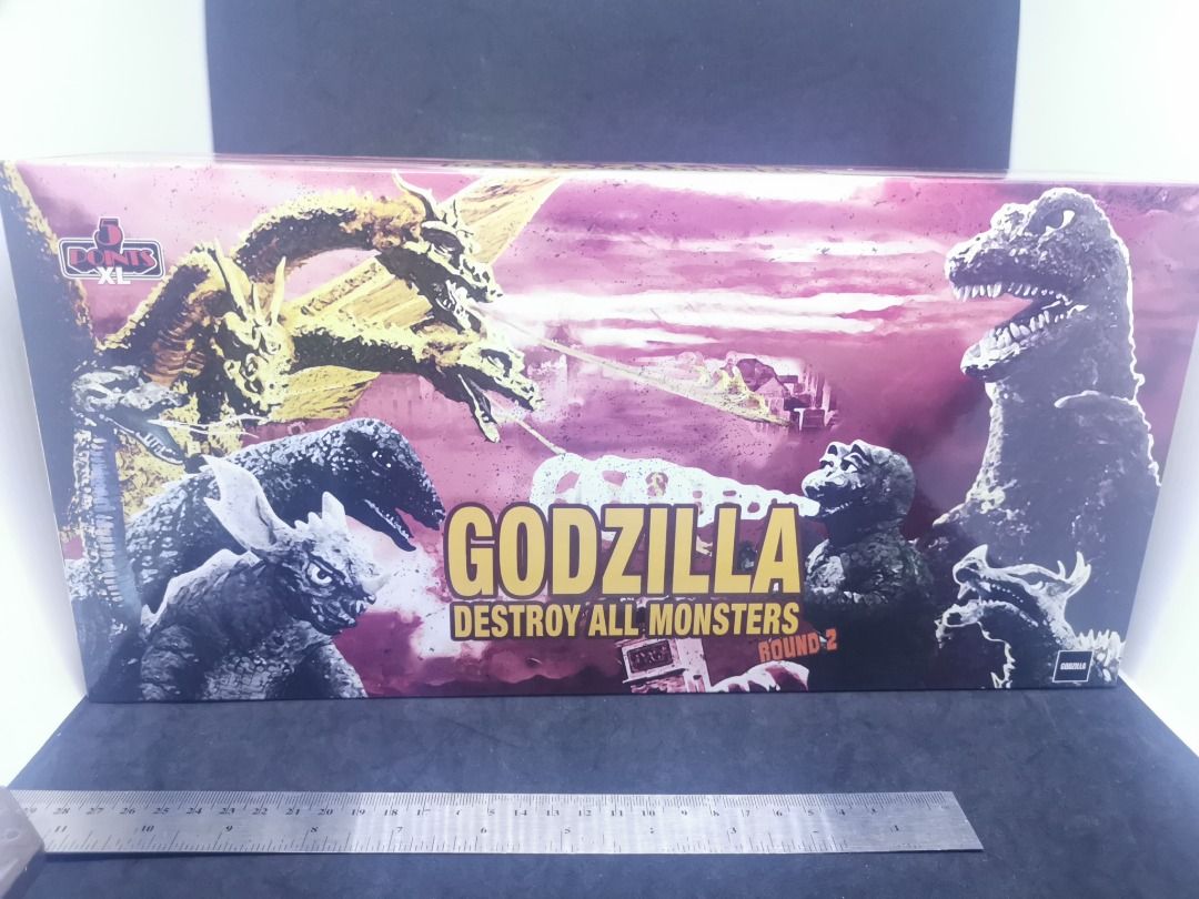 Mezco Godzilla: Destroy All Monsters (1968) - Round 1 and 2 Boxed Sets ...