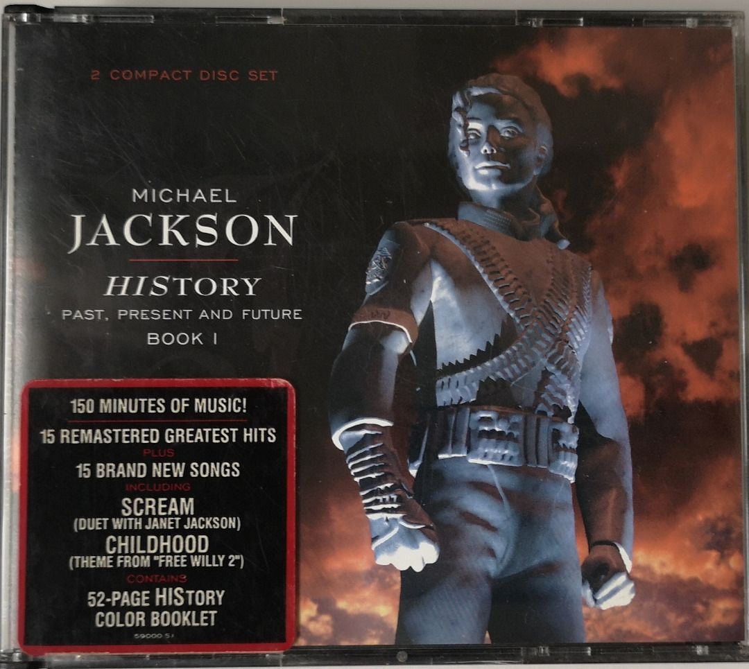 Michael Jackson - HIStory: Past, Present and Future, Book I (2 CD ...
