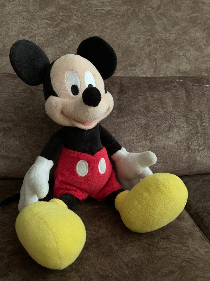 Mickey Mouse plush toy, Hobbies & Toys, Toys & Games on Carousell