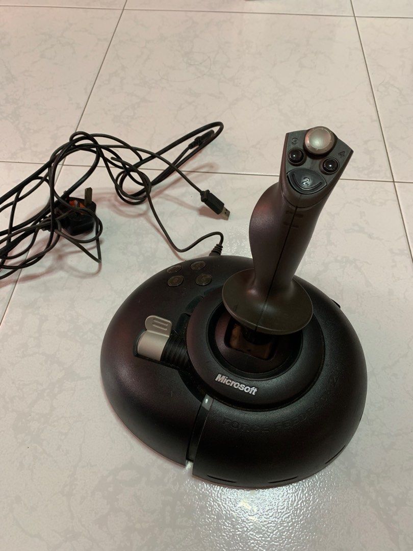 Microsoft joystick force feedback 2, Computers & Tech, Parts ...