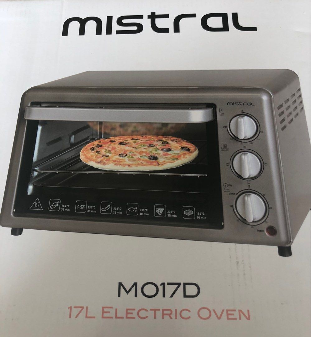 Mistral MO17D 17L Electric Oven, TV & Home Appliances, Kitchen ...