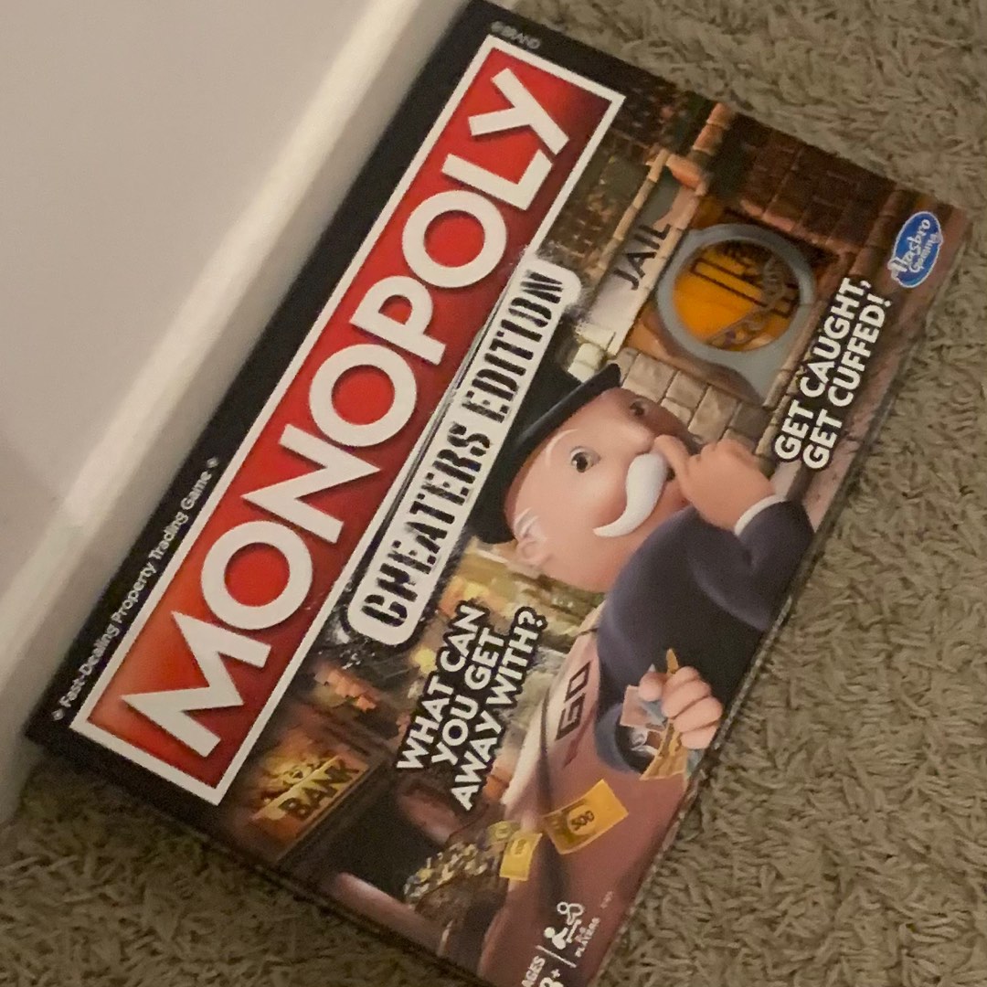 monopoly(cheaters edition), Hobbies & Toys, Toys & Games on Carousell