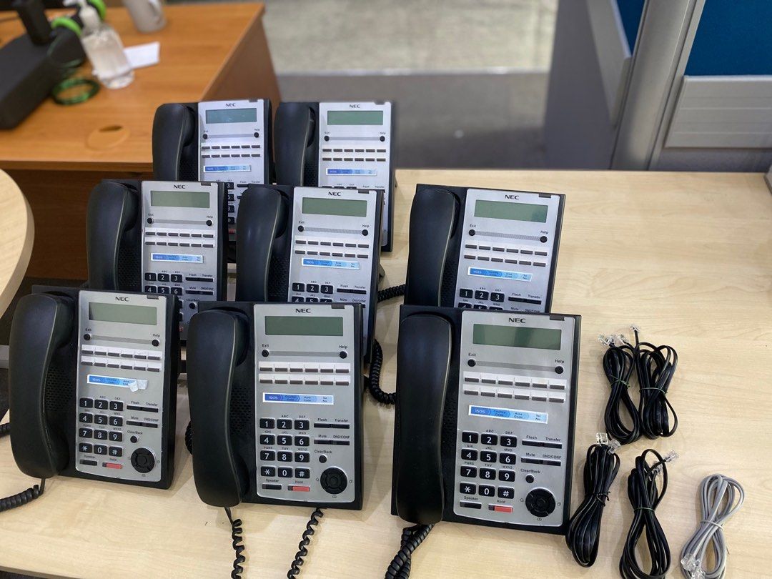 Moving out sale! NEC IP phone: IP4WW-12TXH-A-TEL (BK) 12 BUTTON DIGITAL ...
