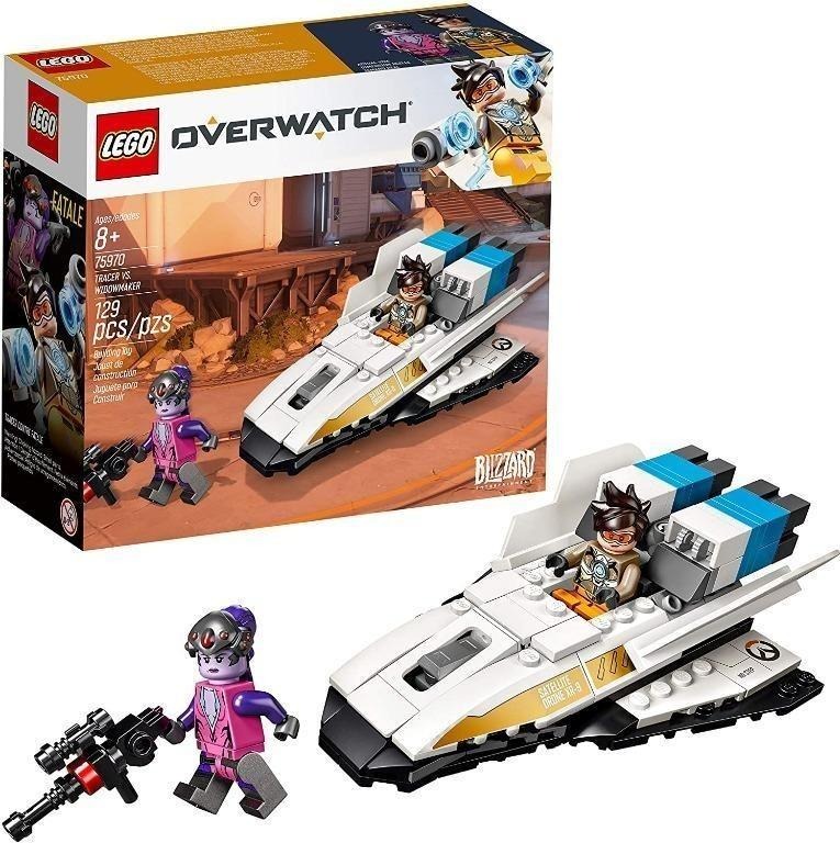 New Arrival! LEGO Overwatch Tracer & Widowmaker 75970 Building Kit (129 ...