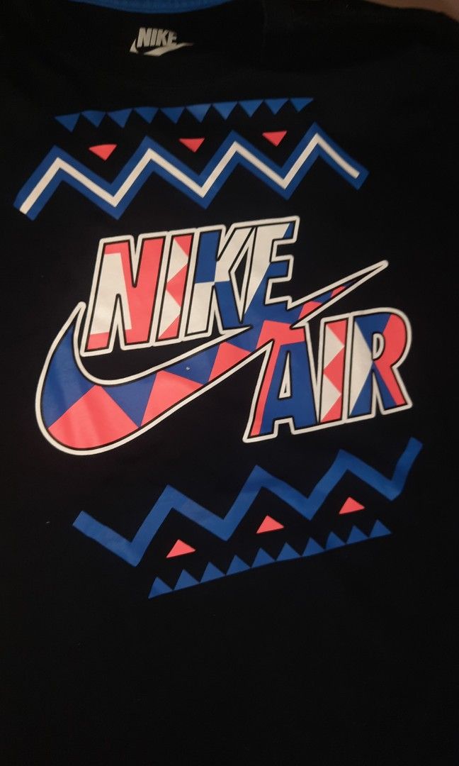 Nike Air big logo Navajo t shirt kaos vintage original thrift ethnic ...