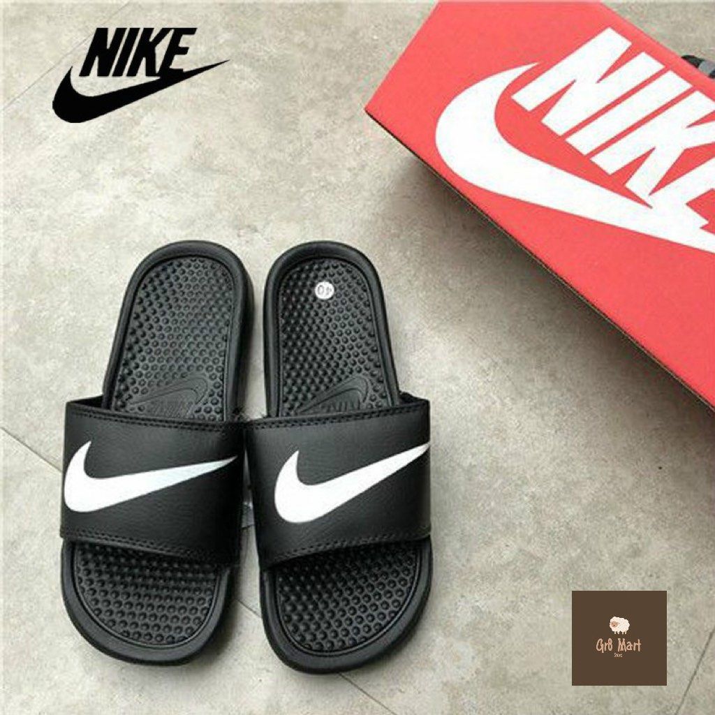 Nike Benassi Slides (INSTOCKS), Men's Fashion, Footwear, Flipflops and ...