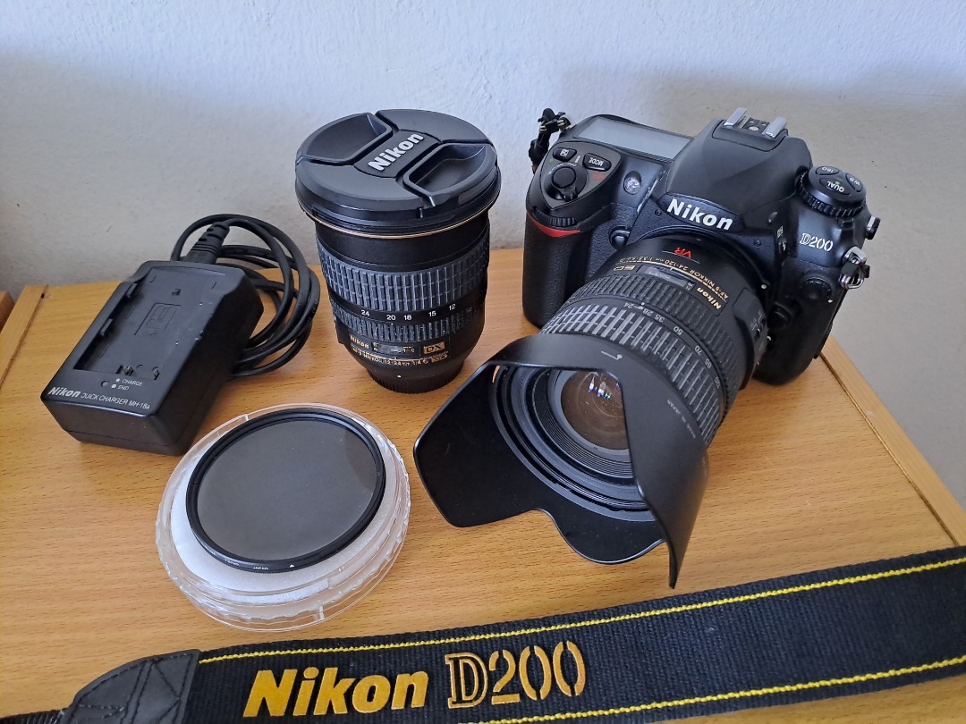 Nikon camera kit., Photography, Cameras on Carousell