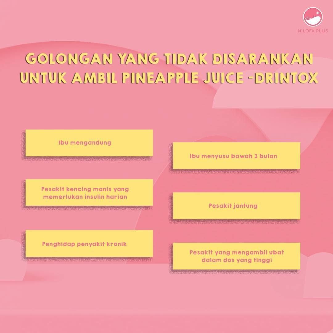 Nilofa Plus Pineapple Juice Drinktox, Food & Drinks, Other Food ...