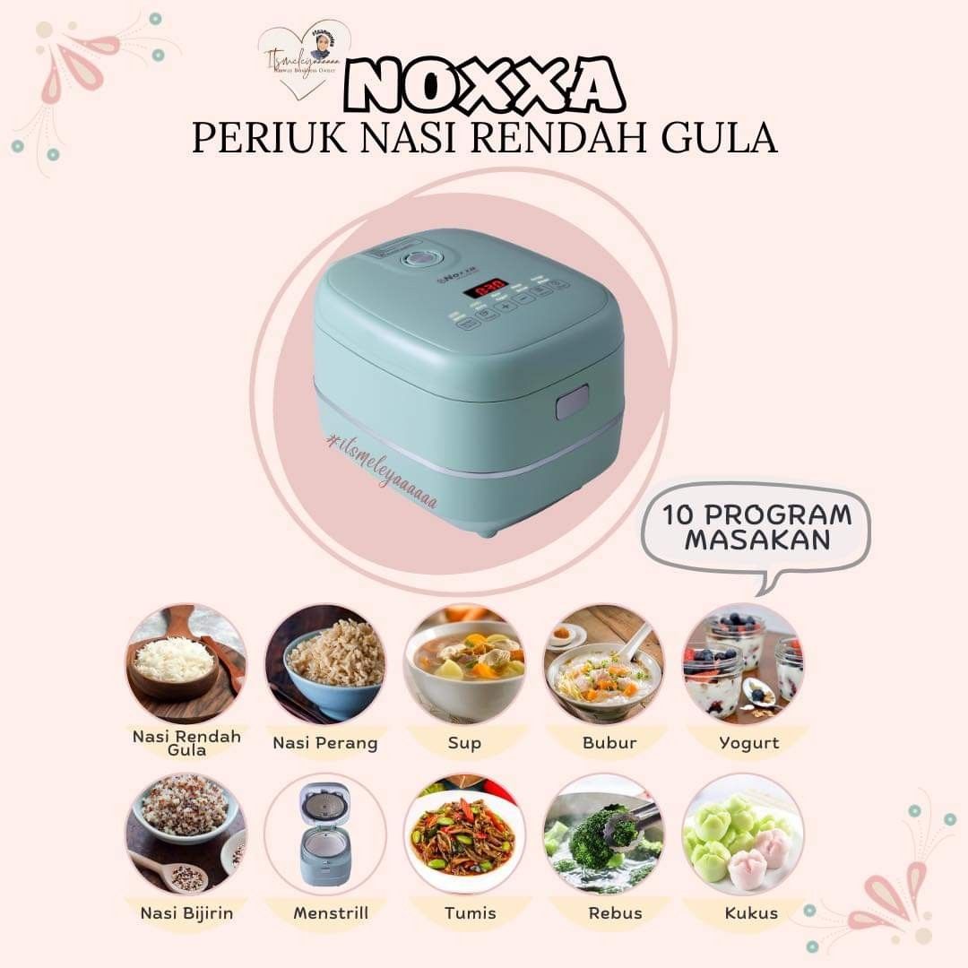 Noxxa Gula Rendah, TV & Home Appliances, Kitchen Appliances, Cookers on ...