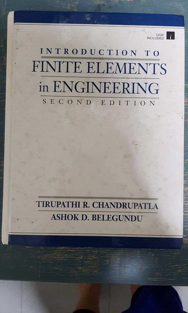 Finite Elements in Engineering, Hobbies & Toys, Books & Magazines, Textbooks on Carousell