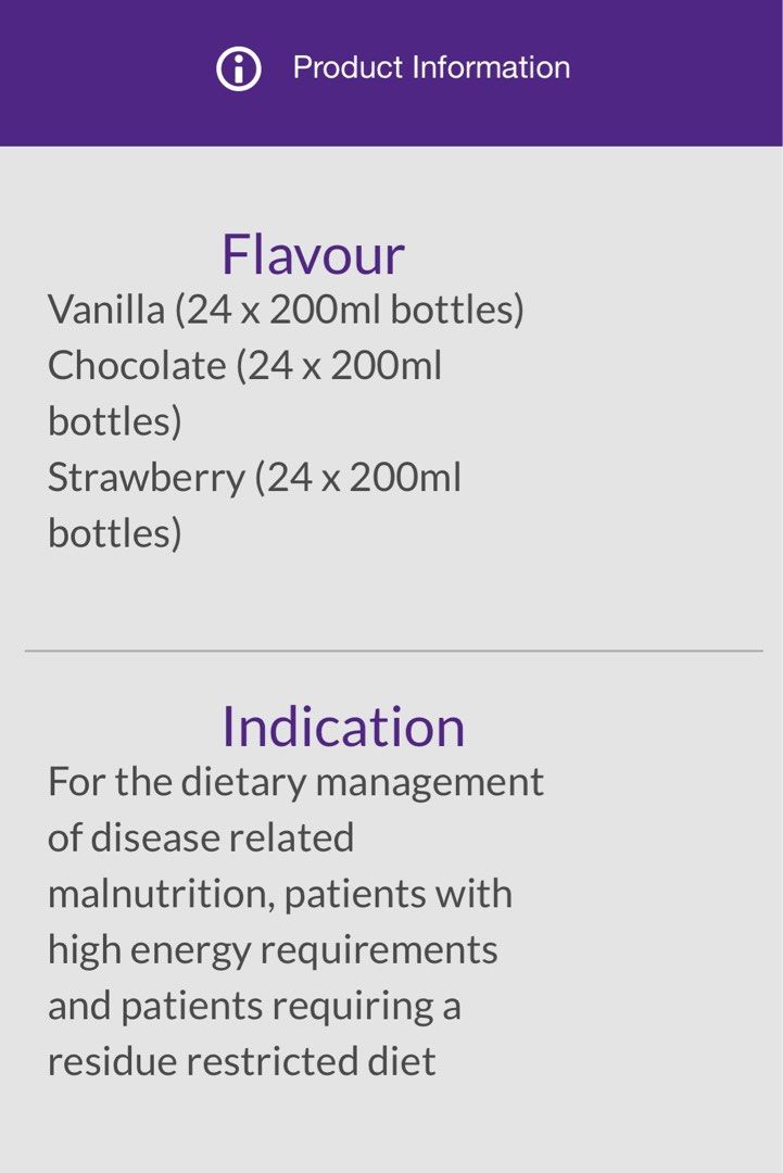 NUTRICIA FORTISIP 200 ML - 48 BOTTLES UNOPENED FRESHLY | EXPIRATION 2023 | HALAL CERTIFIED ...