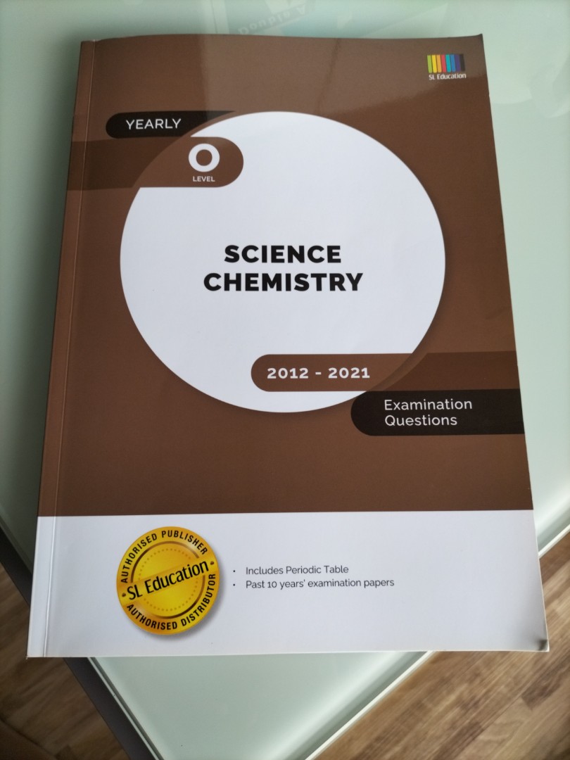 O level Science (Chemistry) Yearly TYS, Hobbies & Toys, Books ...