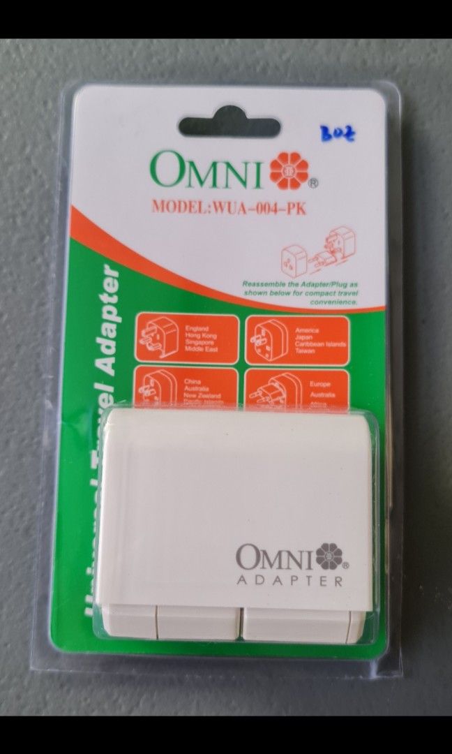 Omni Nano Universal Travel Adapter, TV & Home Appliances, Electrical, Adaptors & Sockets on ...