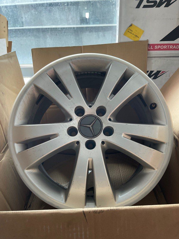 Original 17” Mercedes Rims, Car Accessories, Tyres & Rims on Carousell