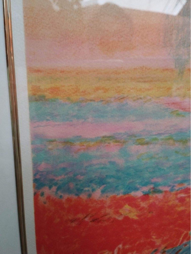 Original Claude Manoukian Litograph Artworks, "Vers Le Soir" French ...