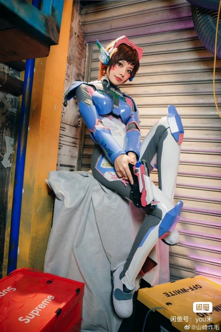 Overwatch 2 DVA cosplay, Hobbies & Toys, Memorabilia & Collectibles, J ...