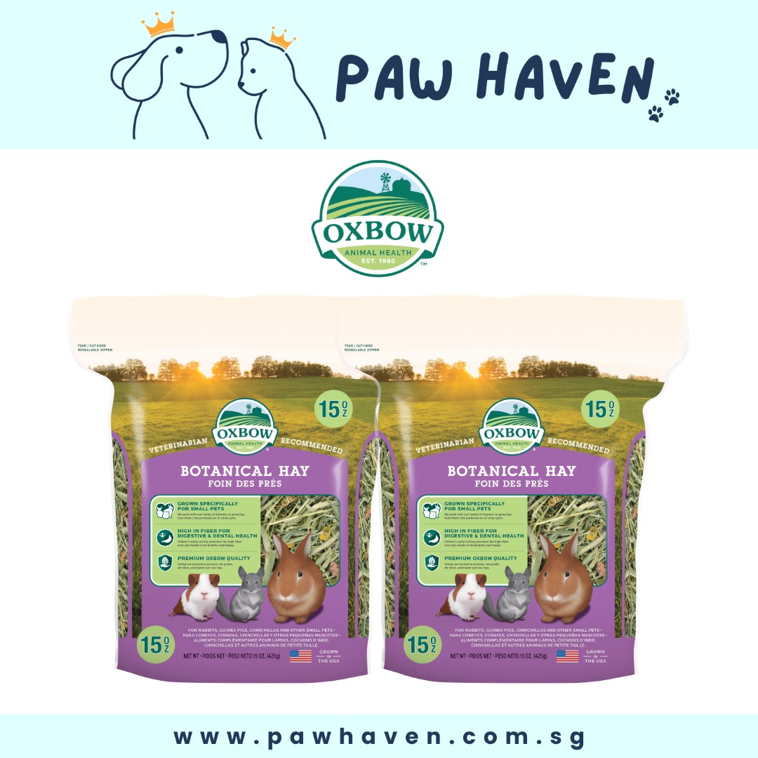 Oxbow Botanical Hay, Pet Supplies, Pet Food on Carousell