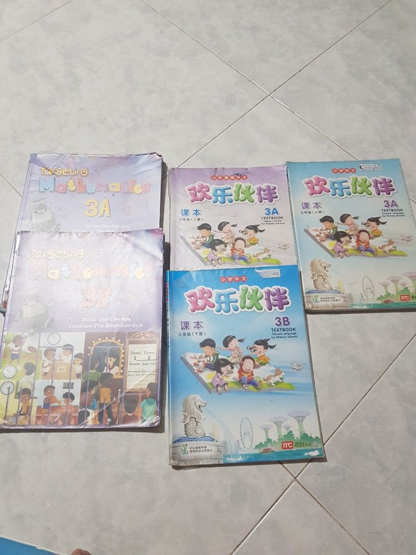 P3 text books, Hobbies & Toys, Books & Magazines, Textbooks on Carousell