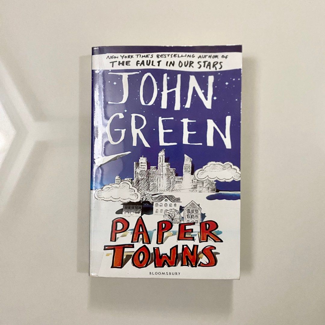 Paper Towns by John Green, Hobbies & Toys, Books & Magazines, Fiction ...