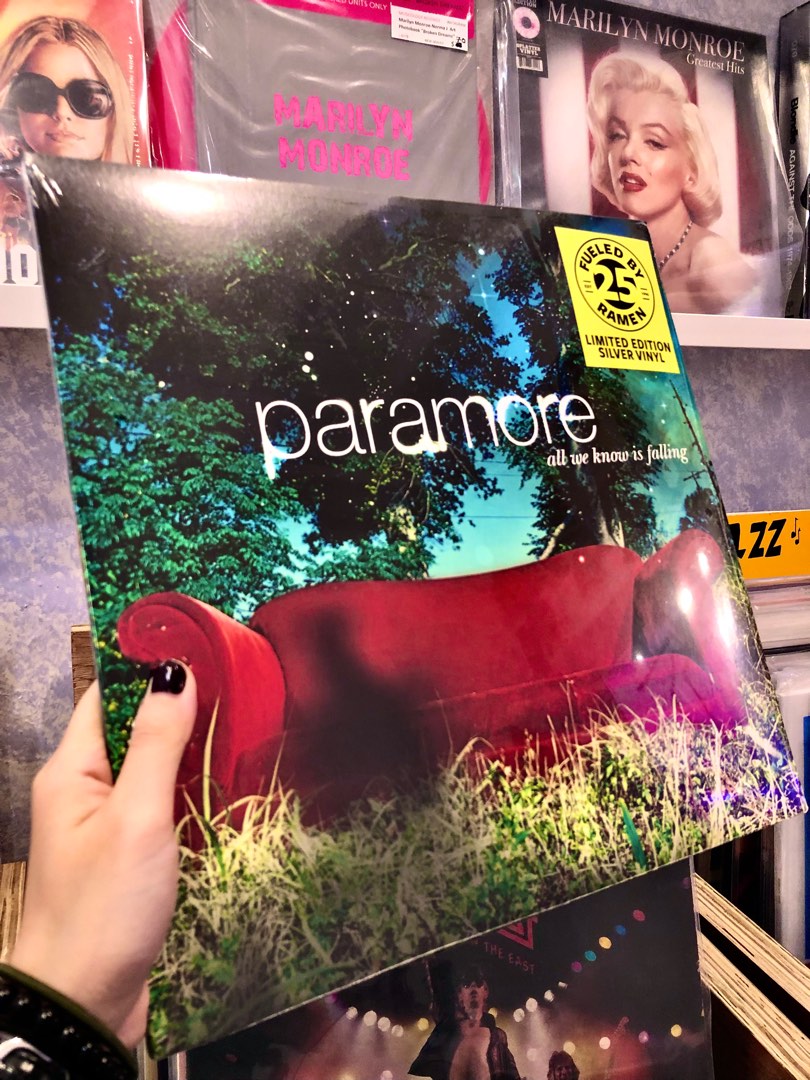 Paramore - All we know is falling (silver edition vinyl record lp ...