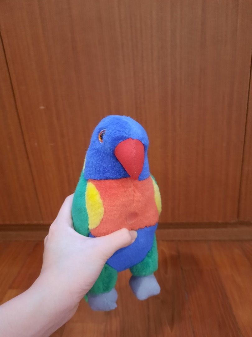 Parrot Soft Toy, Hobbies & Toys, Toys & Games on Carousell