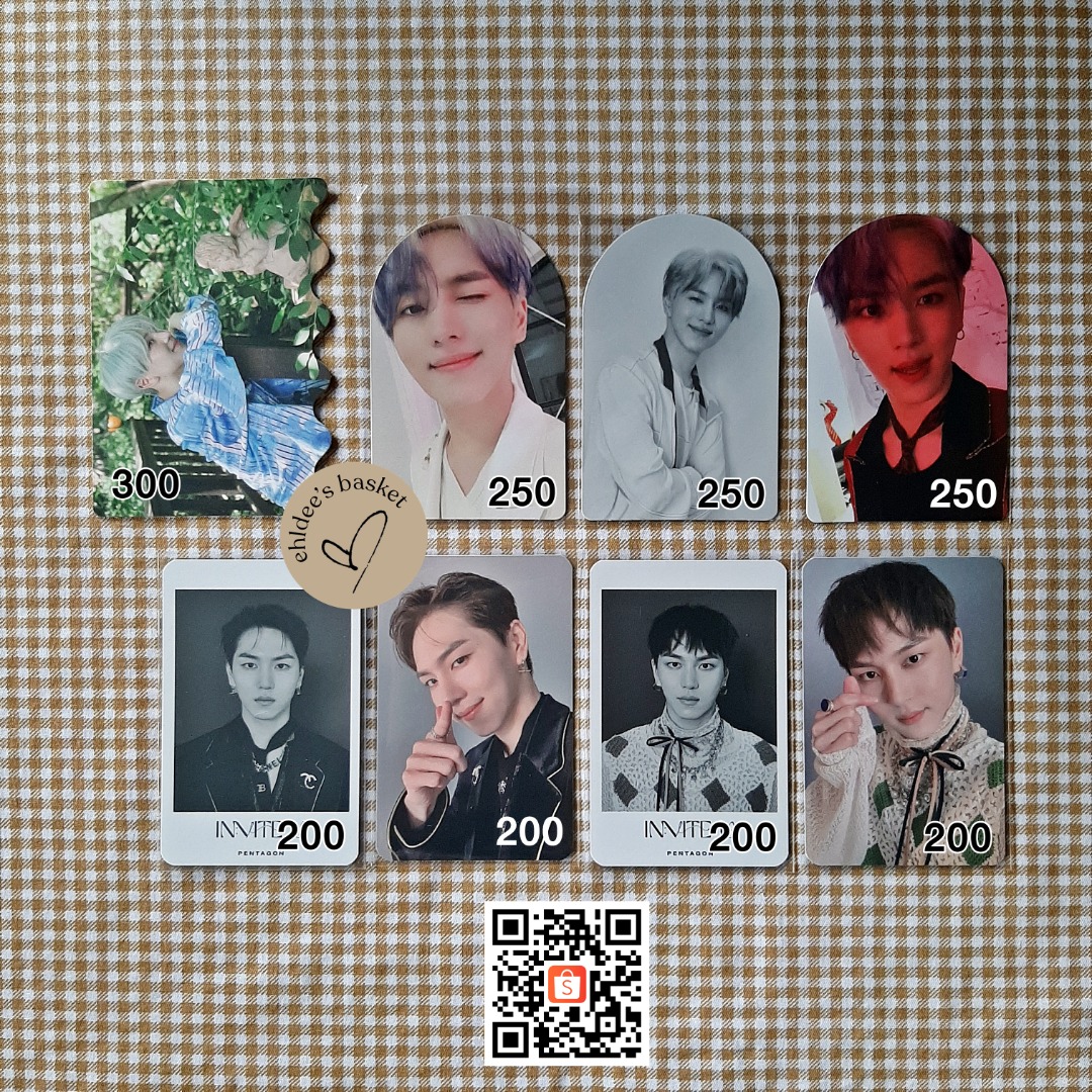 PENTAGON KINO assorted photocards, Hobbies & Toys, Memorabilia ...