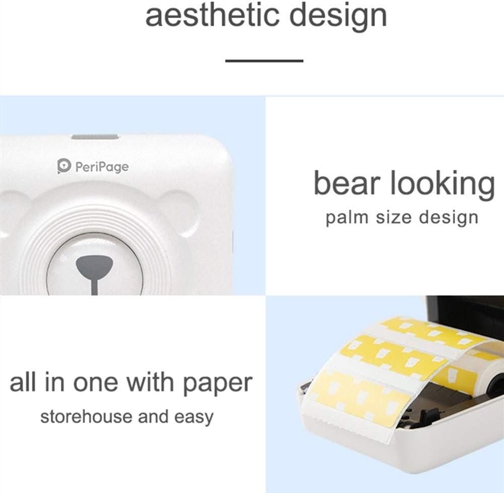 Peripage Mini Printer Portable Printer Pocket Printer A6 Portable ...