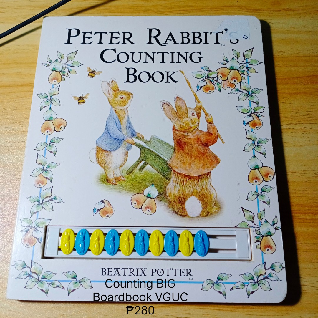 Peter Rabbit's Counting Book, Hobbies & Toys, Books & Magazines ...