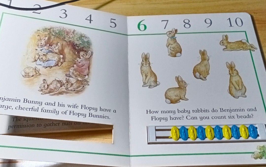 Peter Rabbit's Counting Book, Hobbies & Toys, Books & Magazines ...