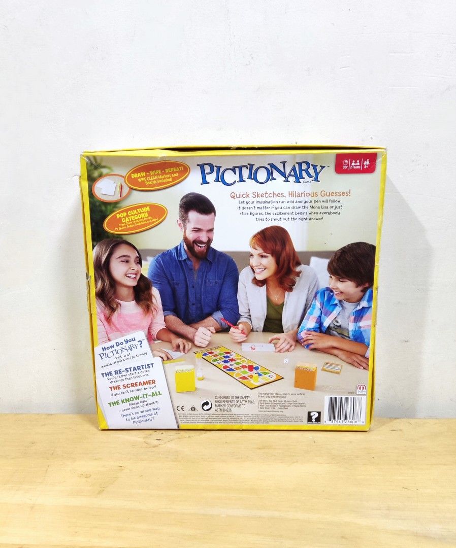 Pictionary Game, Hobbies & Toys, Toys & Games on Carousell